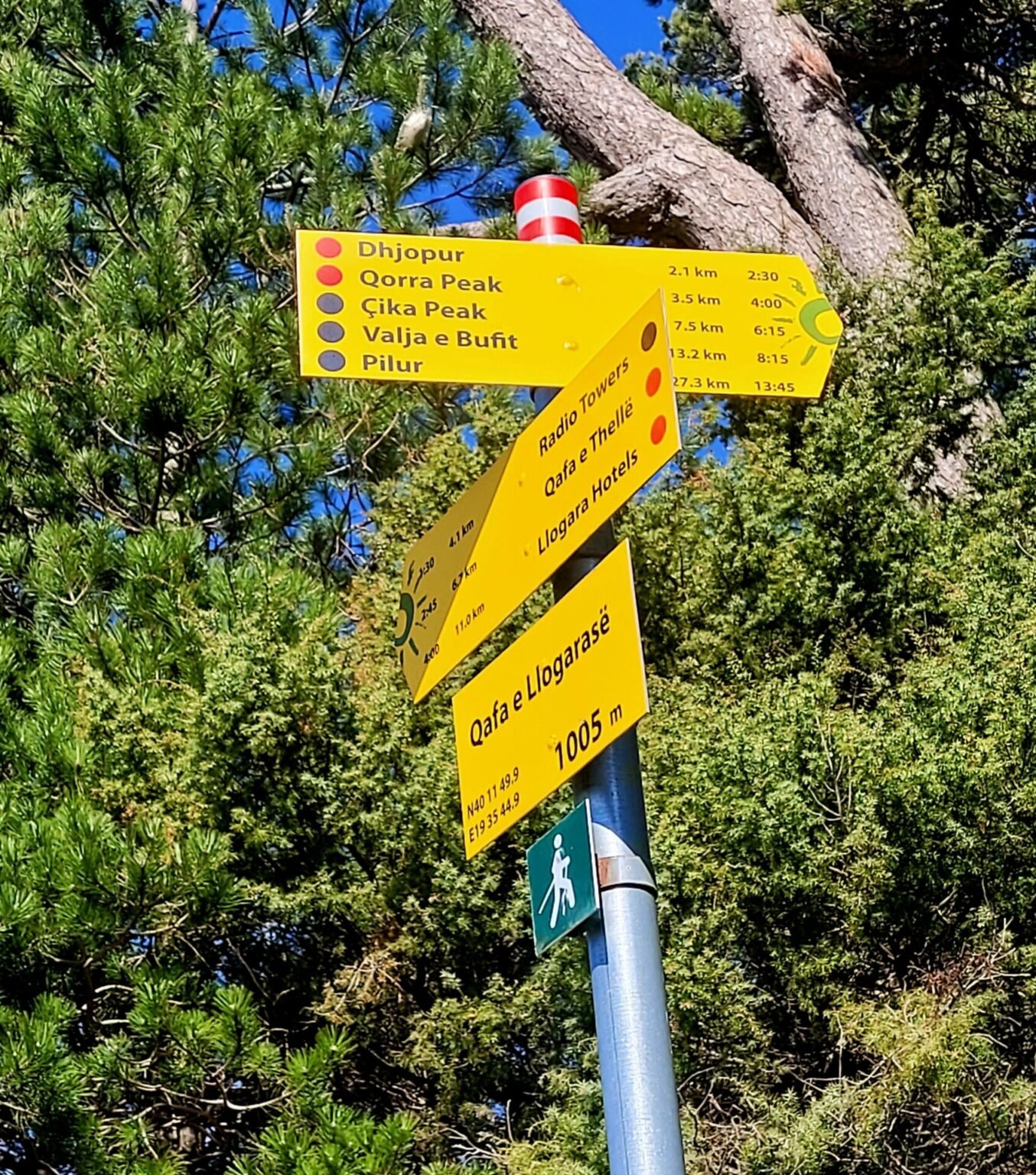 Hiking Maja e Qores: Llogara National Park, Albania